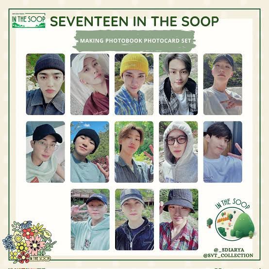 SEVENTEEN IN THE SOOP MAKING PHOTOBOOK PHOTOCARD SET | Shopee Philippines