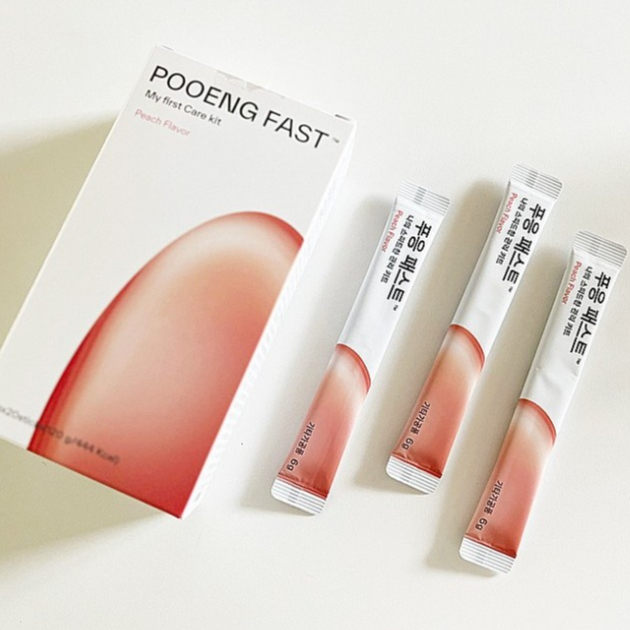Dr.blet POOENG FAST 6g * 20 packets/box Contains psyllium husk dietary ...