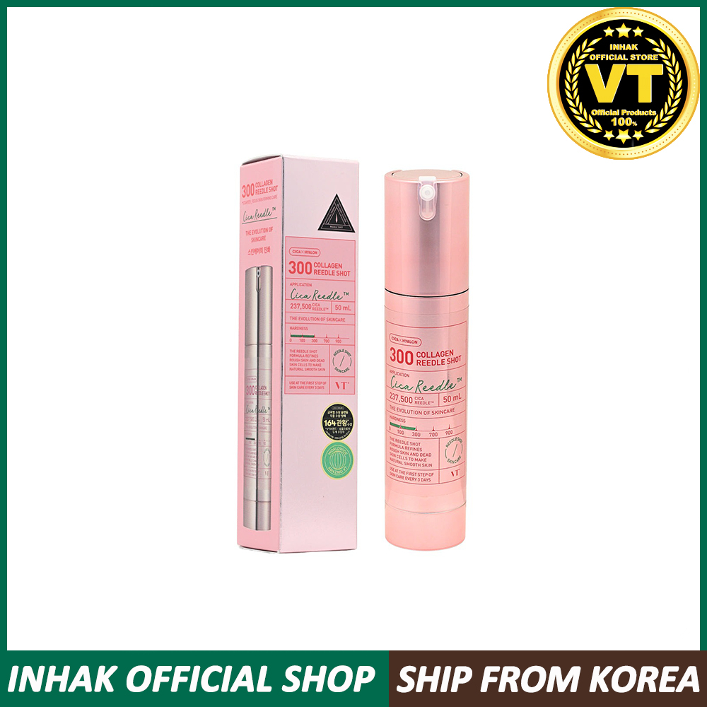 VT COSMETICS Collagen Reedle Shot 300, Collaggen Microneedling Serum ...