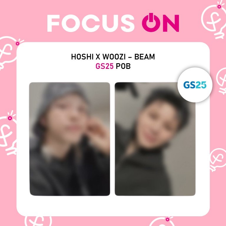 SVT HOSHI X WOOZI HXW POB GS25 BEAM PHOTOCARD | Shopee Philippines