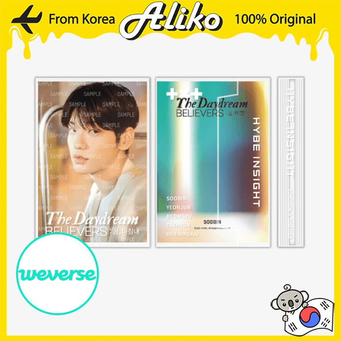 HYBE INSIGHT - TXT Photocard Set (The Daydream - BELIEVERS) | Shopee ...