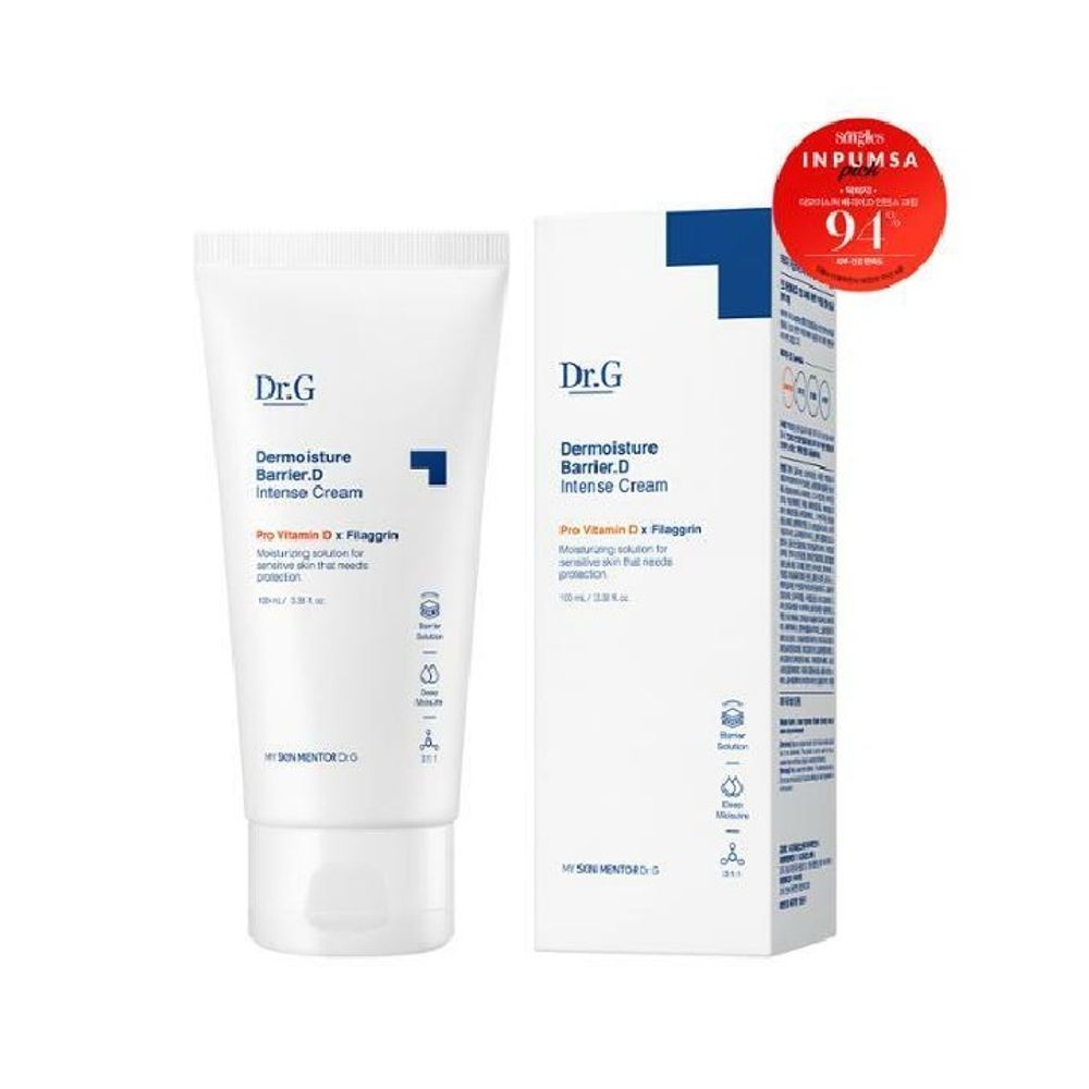 Dr.G Dermoisture Barrier.D Intense Cream 100ml Daily Sunscreen, Clean ...