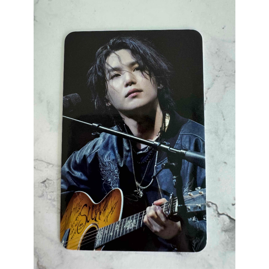 BTS SUGA Agust D - D-DAY CGV PHOTO CARD | Shopee Philippines