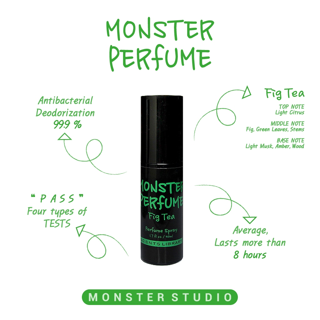 MONSTER PERFUME 'PORTABLE' - Fig Tea (Odor eliminator) | Shopee Philippines