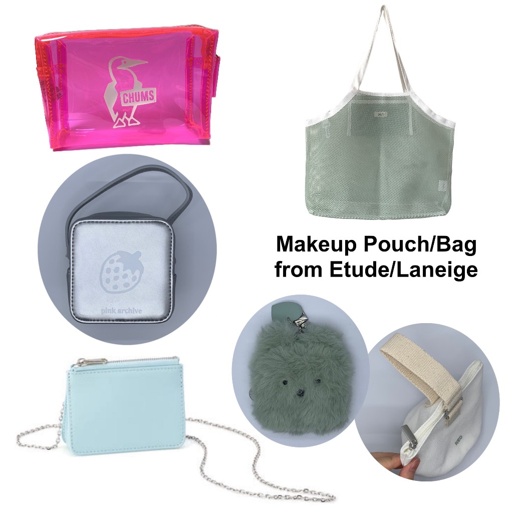 Etude Laneige Makeup product storage bag collection | Shopee Philippines