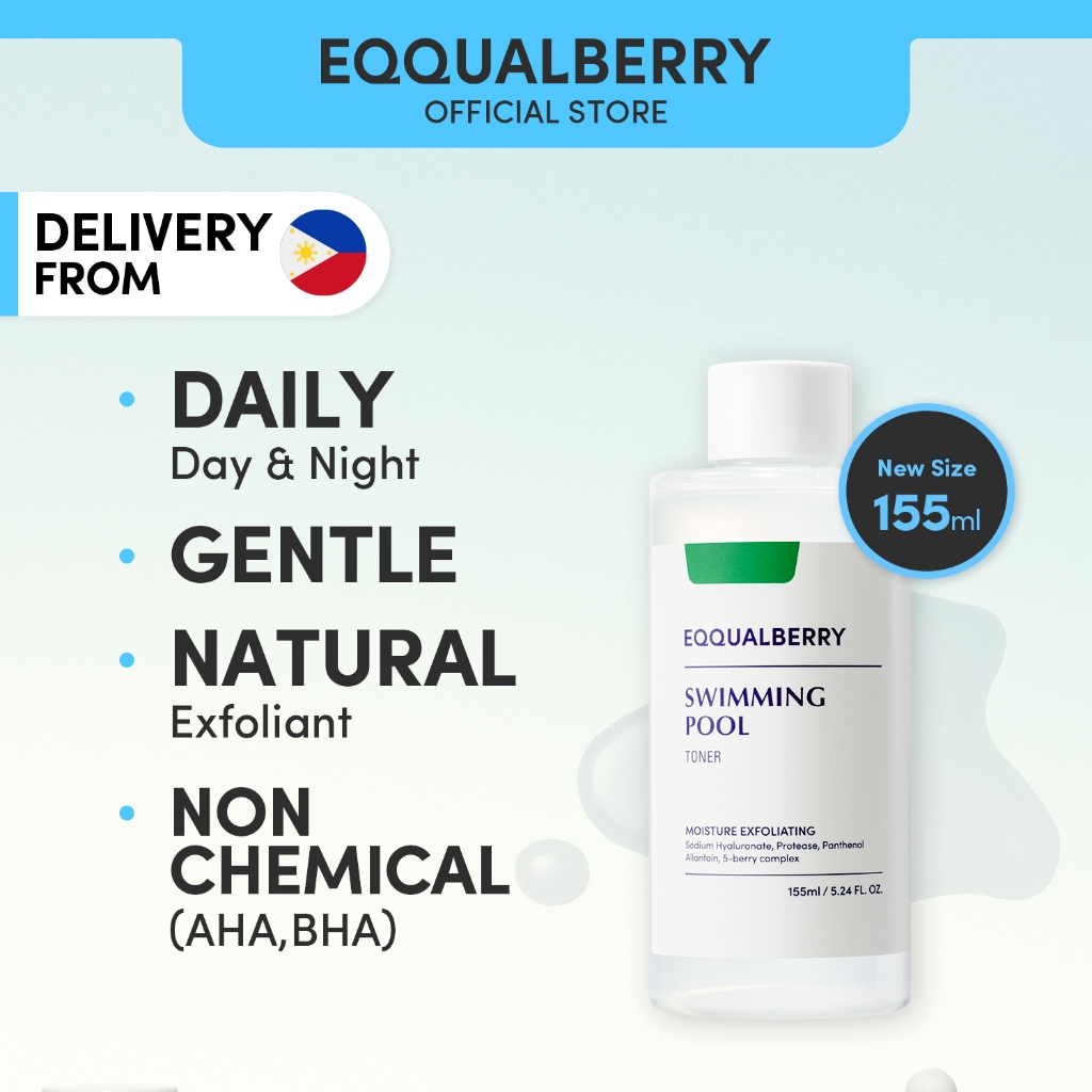 [EQQUALBERRY Official] Swimming Pool Daily Facial Toner Dive into ...