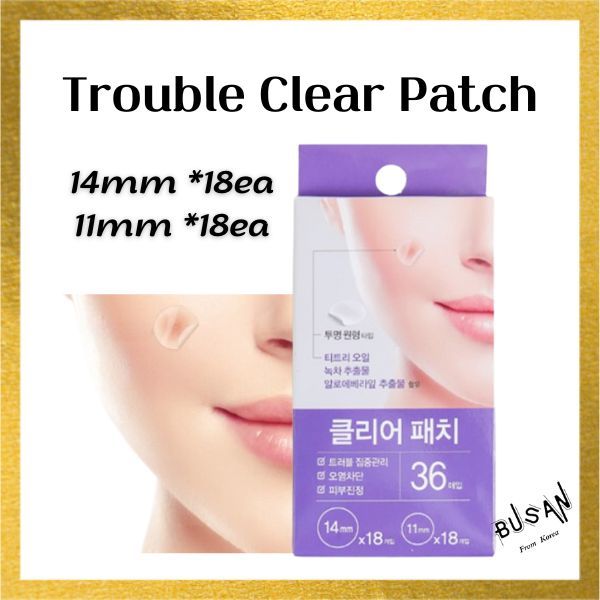 [Skin Care]Trouble Clear Patch 36EA/Soothing of the skin/Acne patch ...