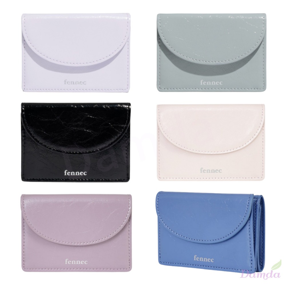 FENNEC Crinkle Halfmoon Mini Wallet 10 Colors | Shopee Philippines