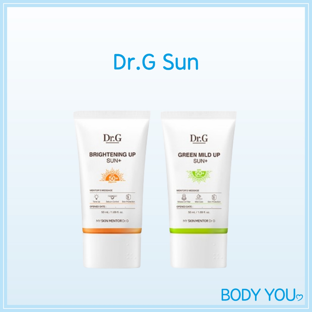 [Dr.G] Sun Brightening Up Sunscreen 35ml, Green Mild Up Sunscreen 50ml ...