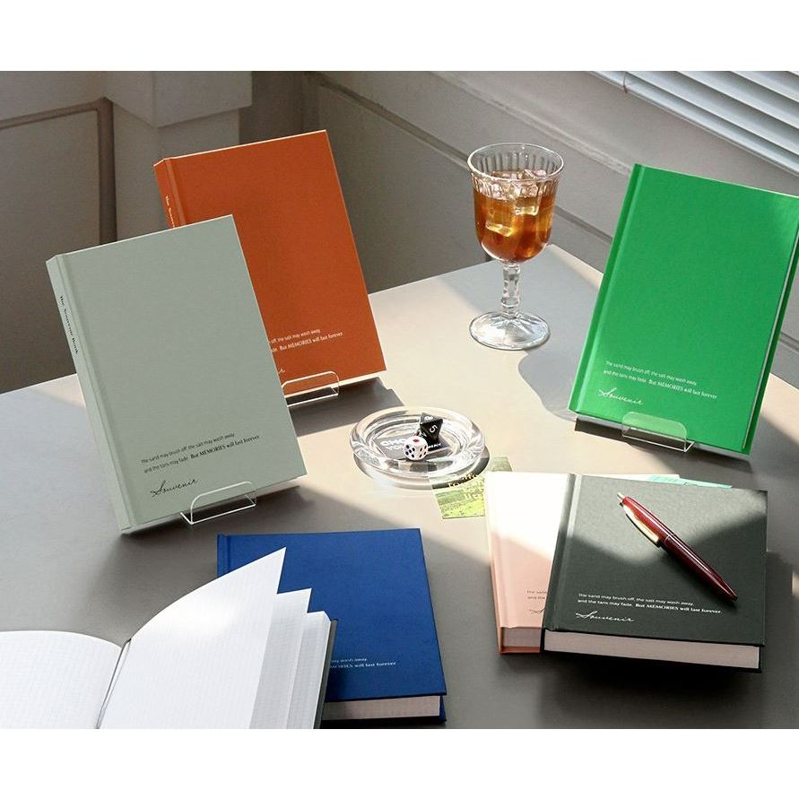 [Made in Korea] ICONIC SOUVENIR B6 GRID NOTE Hard Cover GRID Notebook ...