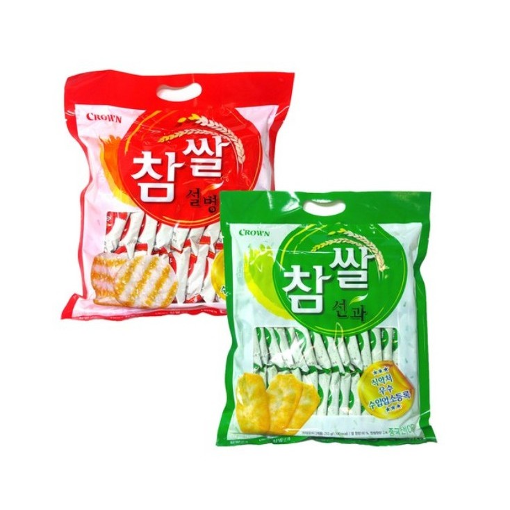 CROWN Korean rice crackers | Shopee Philippines
