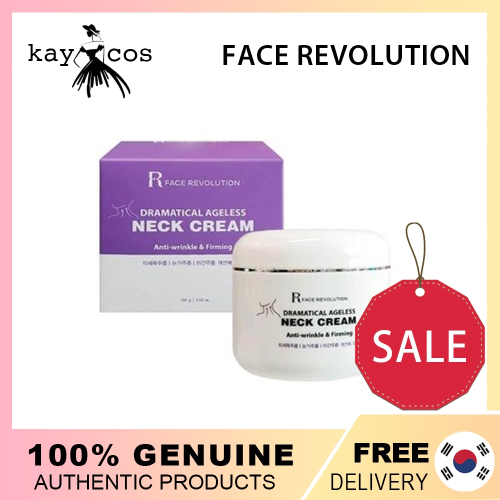 FACE REVOLUTION Dramatical Ageless Neck Cream 100g | Shopee Philippines