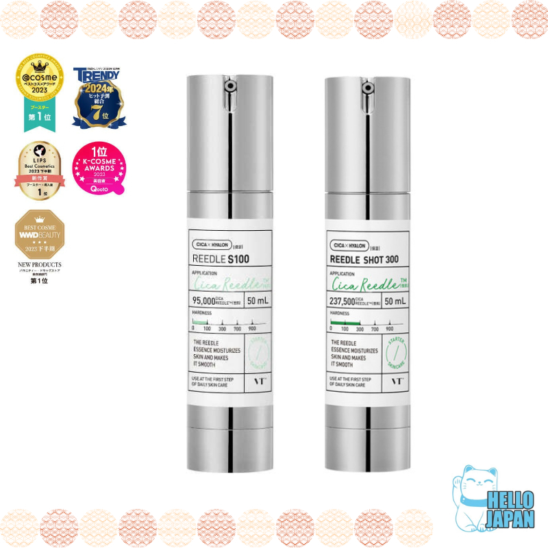 VT REEDLE SHOT 50 /100 / 300 /skin starter, skin absorption improvment ...