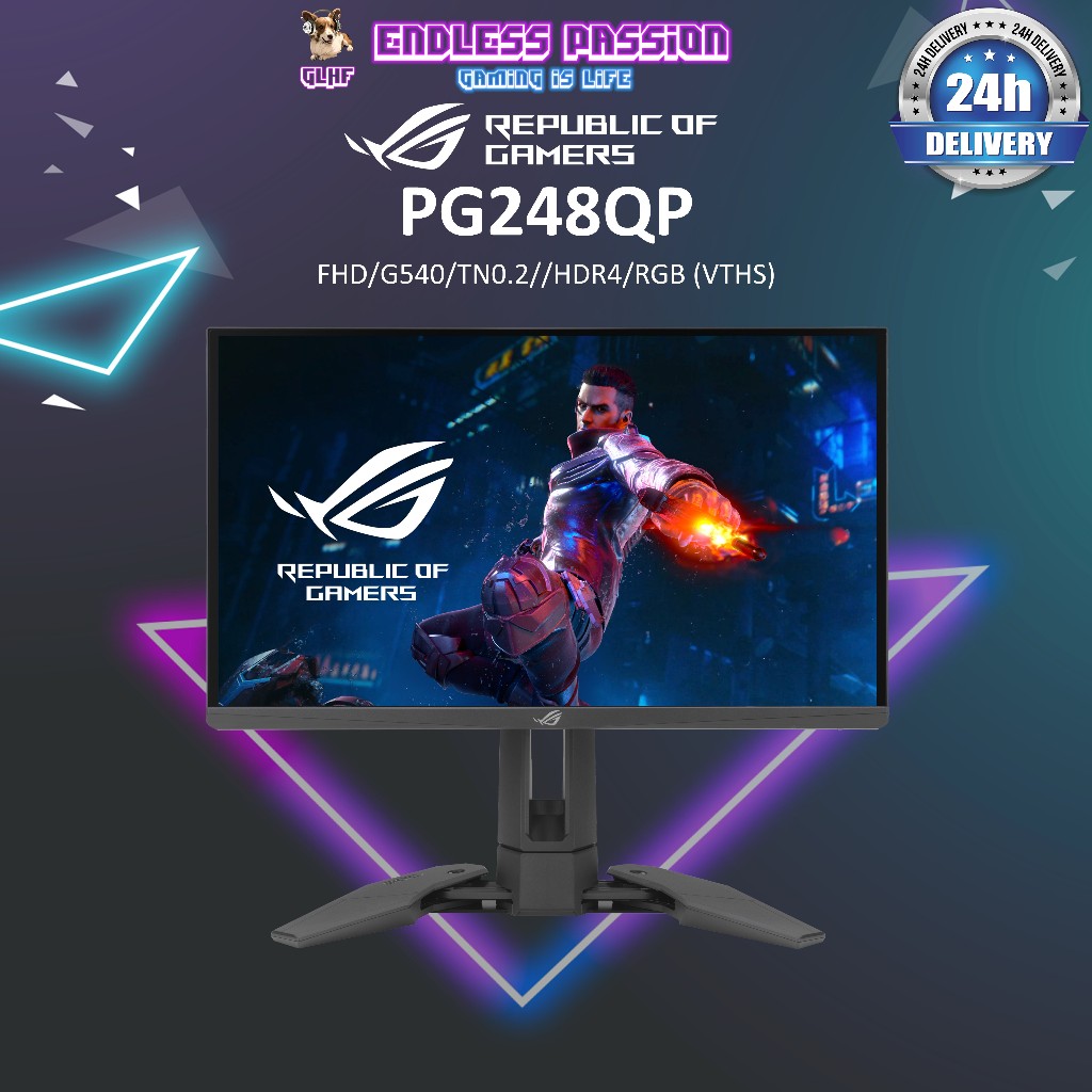 Asus ROG Swift Pro PG248QP NVIDIA G-SYNC Esports Gaming Monitor | Shopee Philippines
