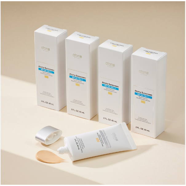 Atomy Sunscreen (Beige , White)* 4ea | Shopee Philippines