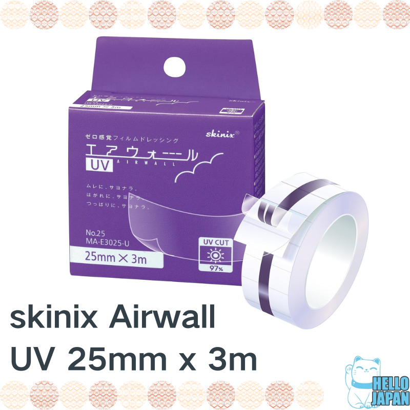 skinix Airwall UV 25mm x 3m Transparent UV-blocking waterproof film ...