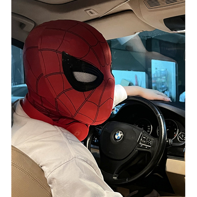 Spider Mask Fun Toy for Kids With Eye Blinking and Touch Light UP ...