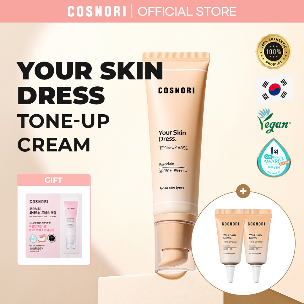 [COSNORI] Your Skin Dress Tone-up Base 50ml | Shopee Philippines