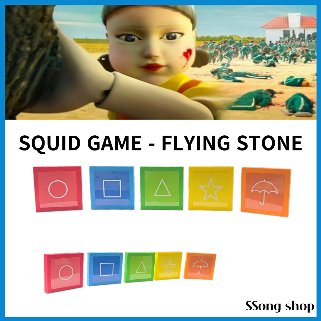 Squid Game Handmade Flying Stone Game | Shopee Philippines