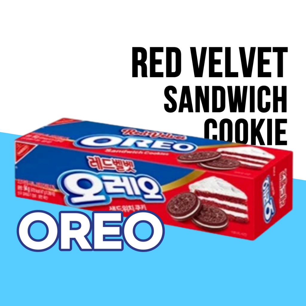 OREO Chocolate Cookies Series Red Velvet Flavors | Shopee Philippines