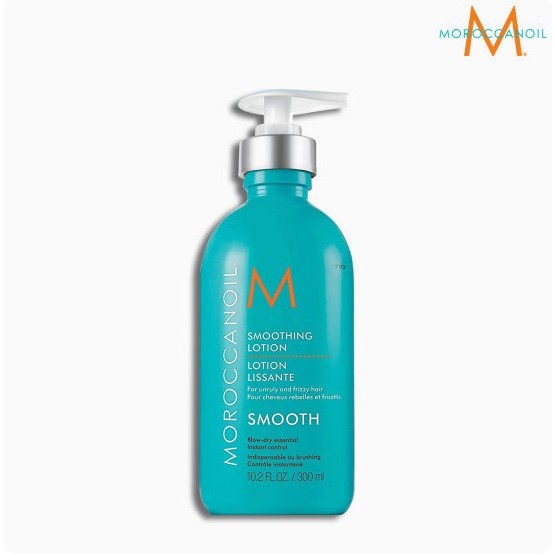 Moroccan Oil Smoothing Lotion 300ml Nourishing cream for damaged hair ...