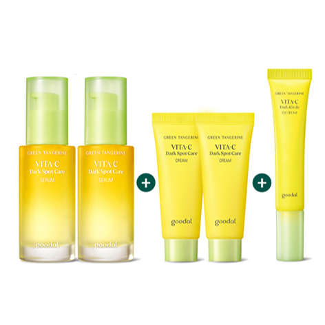 Goodal Green Tangerine Vita C Spot Care Serum Double Synergy Set ...