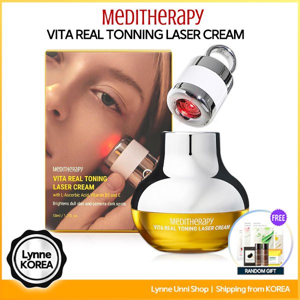 MEDITHERAPY Vita Real Toning Laser Cream Vitamin Cream with LED Device | Shopee Philippines
