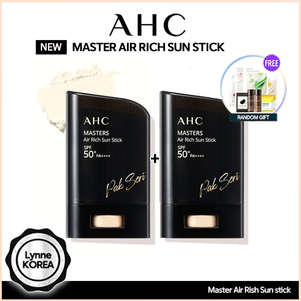 [1+1] AHC Masters Air Rich Sunstick / UV Sun Stick SPF50+ PA++++ | Shopee Philippines