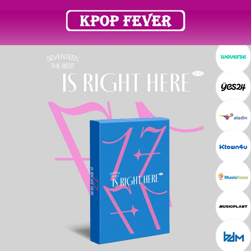 SEVENTEEN DEAR VER. - BEST ALBUM [ 17 IS RIGHT HERE ] (+POB OPTION) | Shopee Philippines