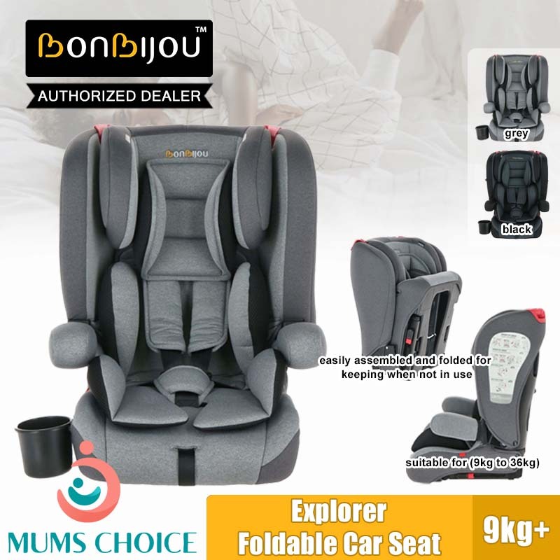 Bonbijou Explorer Foldable Car Seat | Shopee Philippines