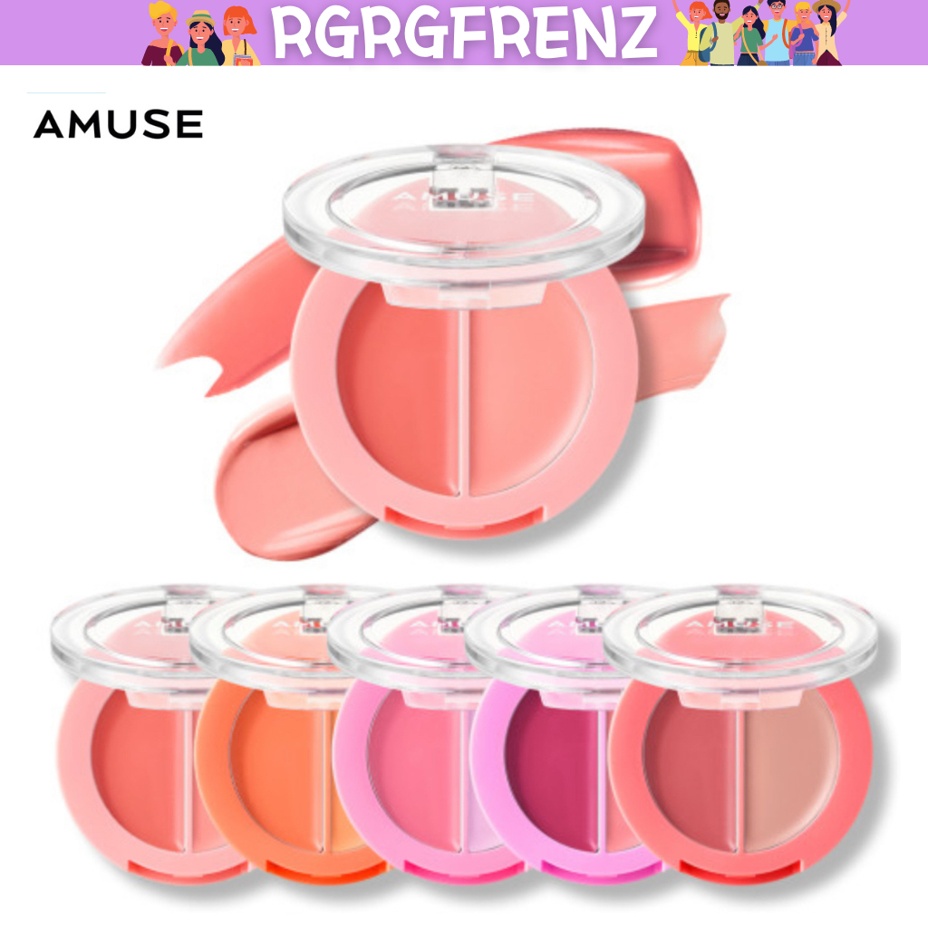 Amuse_Lip & Cheek Healthy Balm 3g (5 Colors) | Shopee Philippines