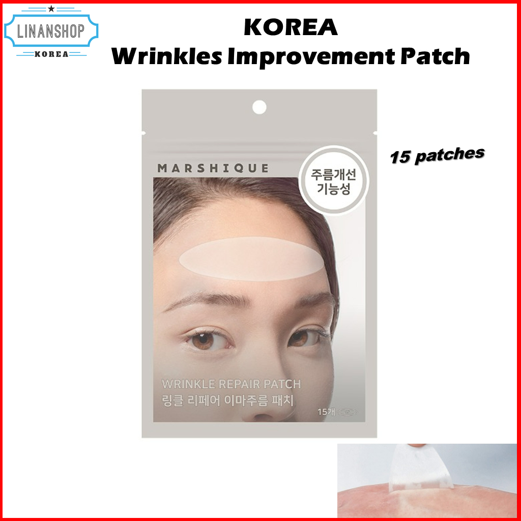 KOREA Forehead Wrinkle repair patch / anti aging patch (15 Patches ...