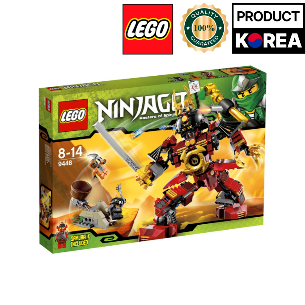 LEGO Ninjago 9448 Rise Of The Snakes Samurai Mech(2012) | Shopee ...