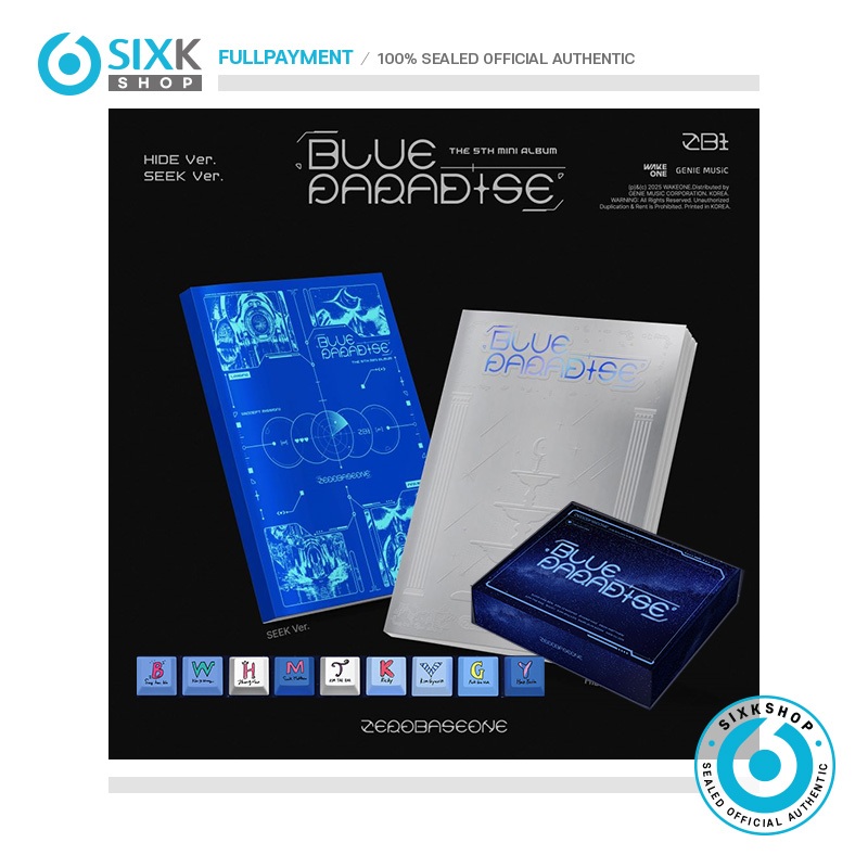 (KEY CAP / PHOTOBOOK ver)ZEROBASEONE The 5th Mini Album [BLUE PARADISE] | Shopee Philippines