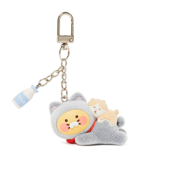 Kakao Friends Meow Meow Figure Keyring Together_Choonsik | Shopee Philippines