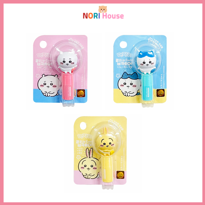 Chiikawa Hachiware Usagi Character Figure Lip balm 2.4g | Shopee ...