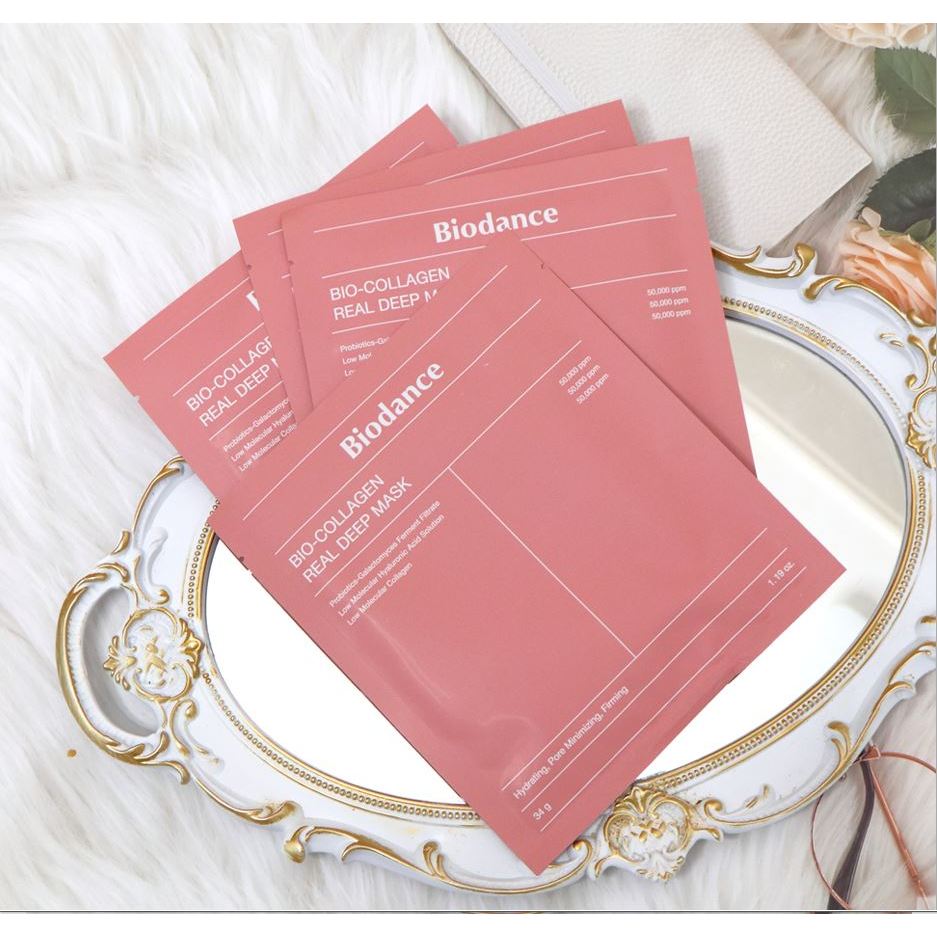 BIODANCE Bio-Collagen Deep Mask Sheet | Hydrogel & Pore Cleansing Mask ...