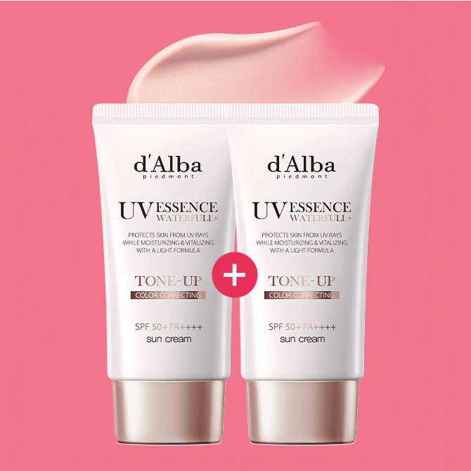 【d'Alba】dalba Waterfull Tone-Up Sun Cream 50mL + 50mL Special Set ...