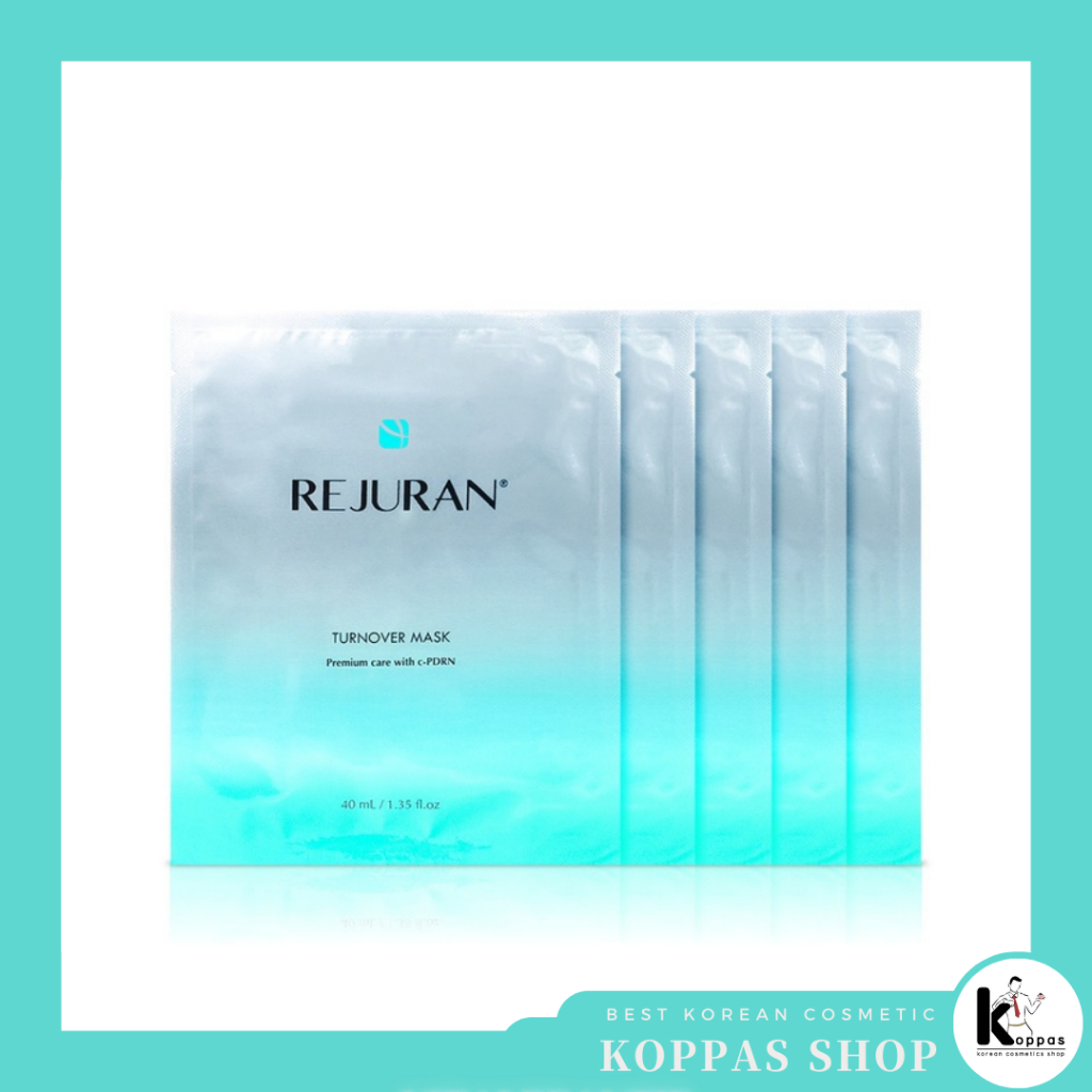 REJURAN Healer Turnover Mask 40ml x 5sheets (Prev. Healing Mask) c-PDRN ...