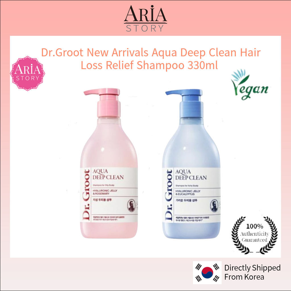Dr.Groot New Arrivals Aqua Deep Clean Hair Loss Relief Shampoo 330 ml ...