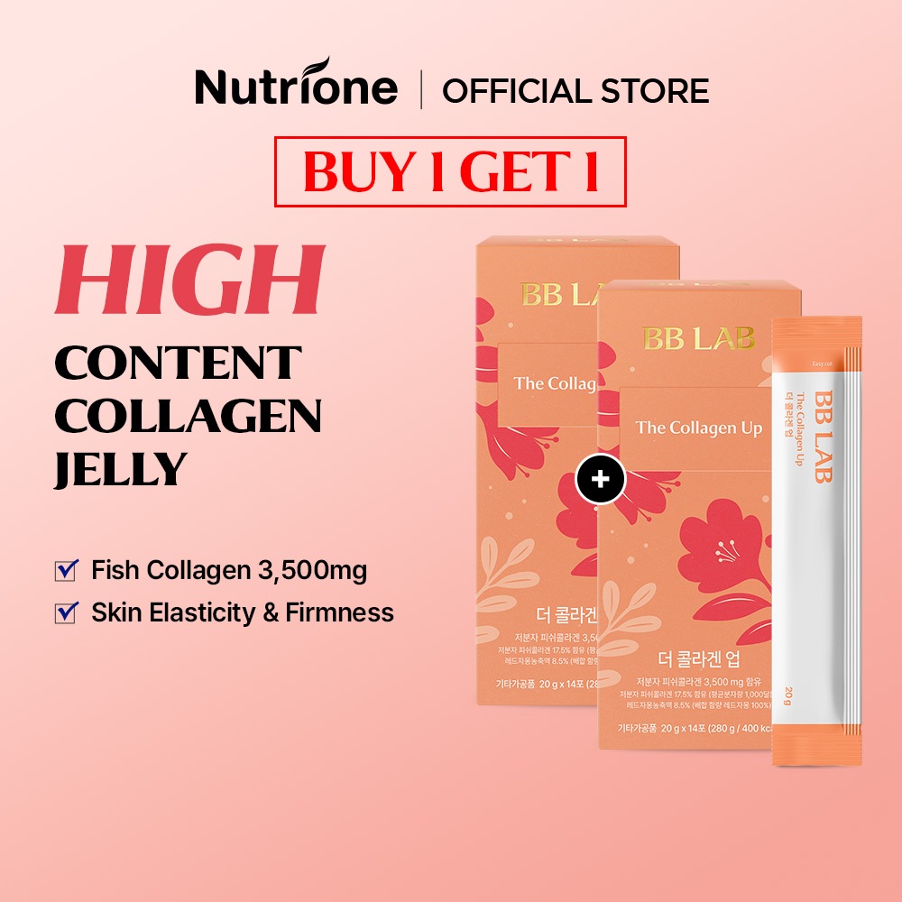 [1+1] NUTRIONE BB LAB The Collagen Up Jelly (20g x 14 sticks) | Shopee ...