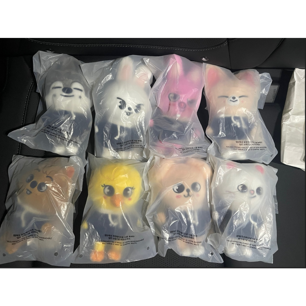 ON HAND) STRAY KIDS x SKZOO PLUSH MINI ver Doll POP-UP 4TH FANMEETING ...