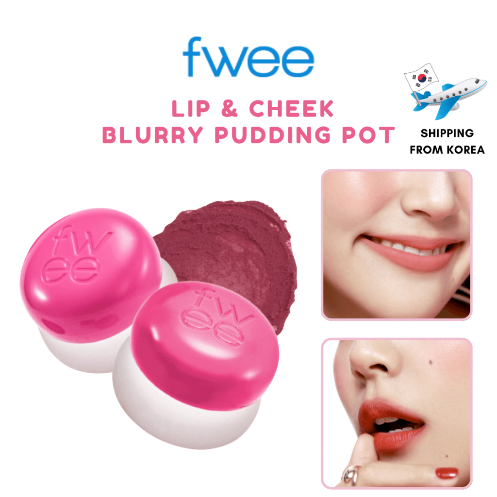 [FWEE] Lip & Cheek blurry Pudding Pot | Shopee Philippines