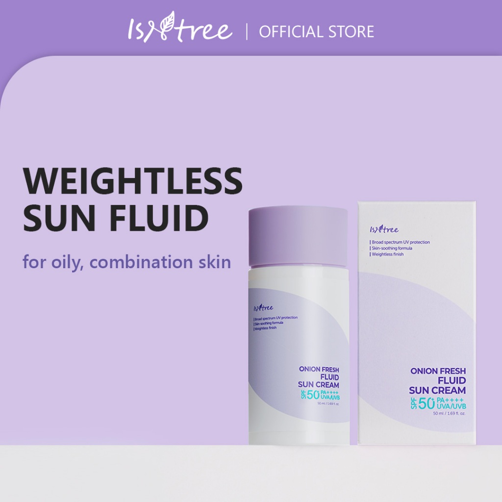 Isntree Onion Fresh Fluid Sun Cream 50ml | Shopee Philippines
