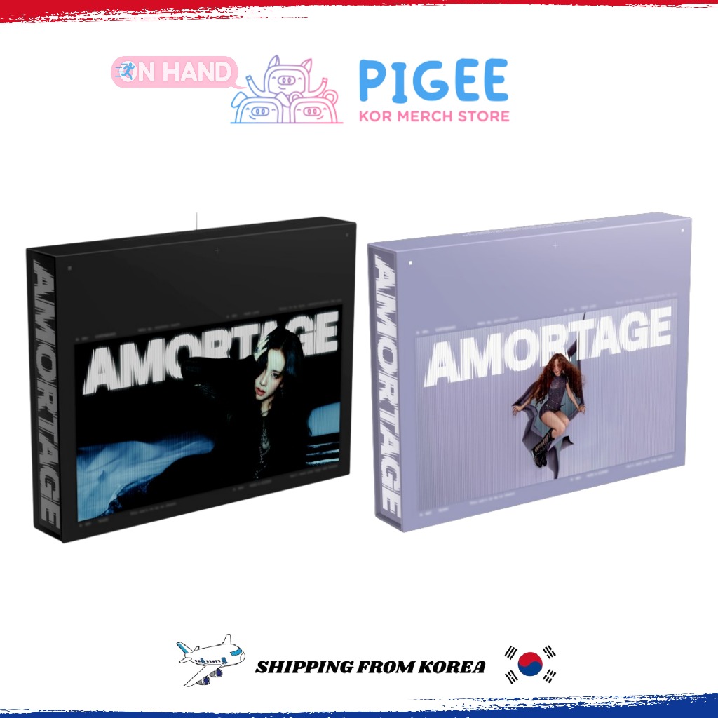 JISOO - [ AMORTAGE ] 1ST MINI ALBUM (EXCLUSIVE EDITION Ver.) | Shopee Philippines