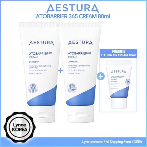[1+1] OLIVEYOUNG AESTURA ATOBARRIER 365 Cream 80ml / Ato-Barrier | Shopee Philippines