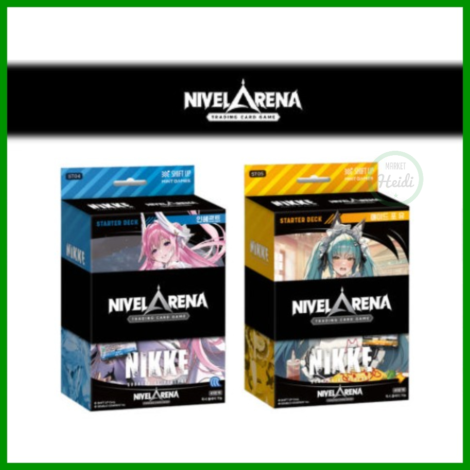 KOREA 🇰🇷 NIKKE-Goddess Of Victory Nivel ARENA Starter Deck Inherit Made For You | Shopee Philippines