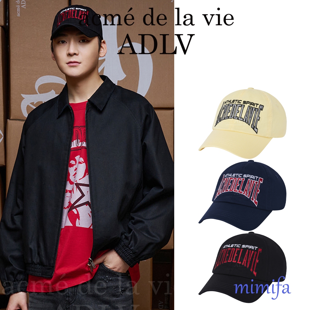 acme de la vie adlv VARSITY LOGO BALL CAP | Shopee Philippines