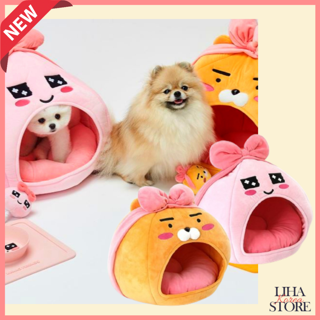 Kakao Friends Pet House Cat House Dog Bed Ryan, Apeach | Shopee Philippines