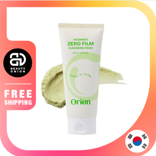 Orien Mugwort Zero Film Cleansing Foam150ml | Shopee Philippines